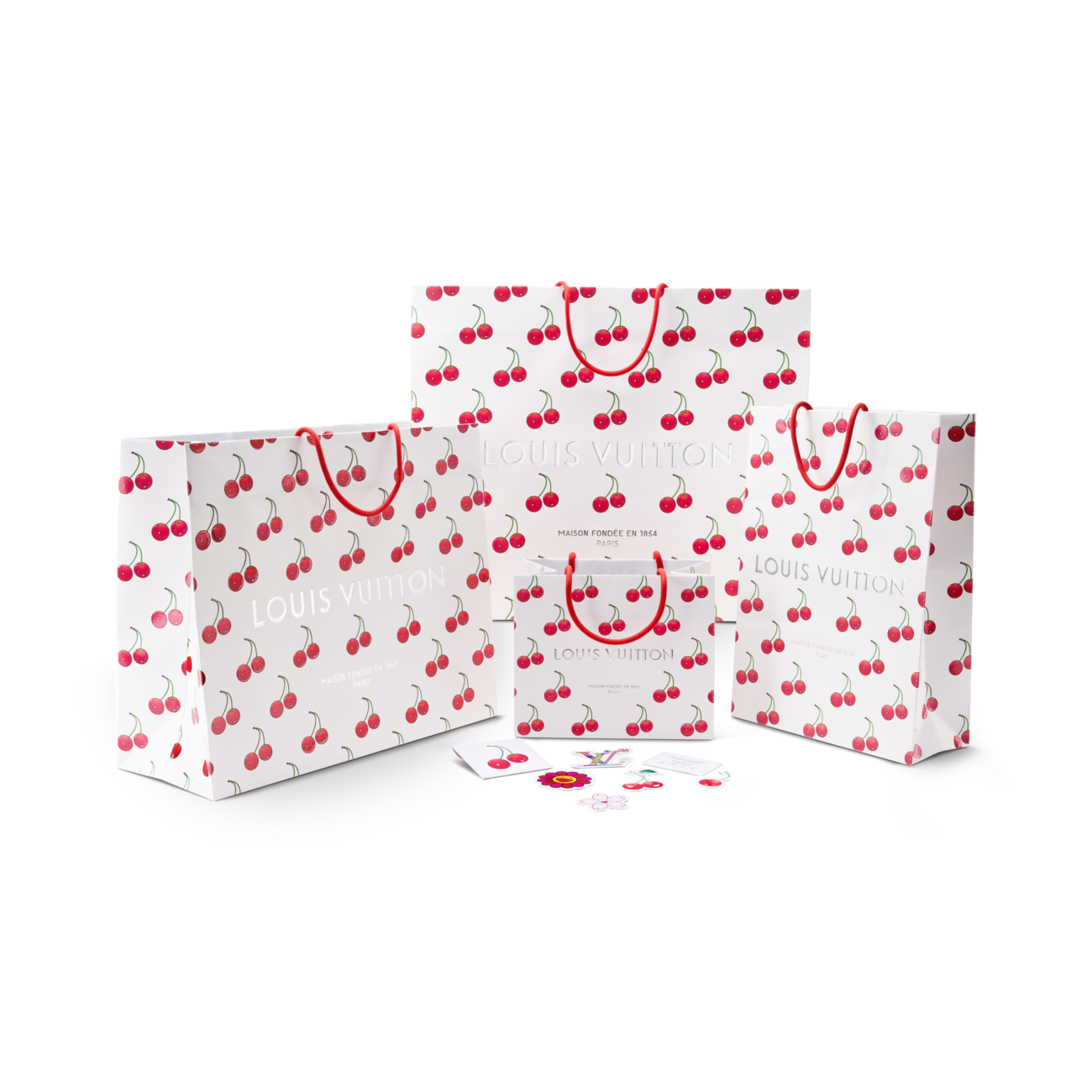 LV x TM - เสื้อยืดลาย Cherry - เสื้อผ้า หลุยส์ วิตตอง เว็บไซต์อย่างเป็น ...